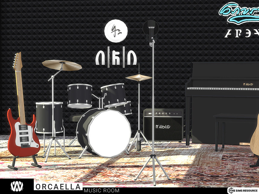 The Sims Resource - Orcaella Music Room