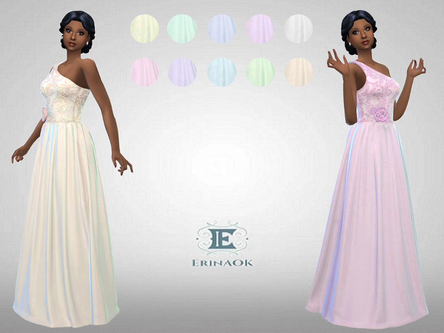 The Sims Resource - Women's Gown 10.19
