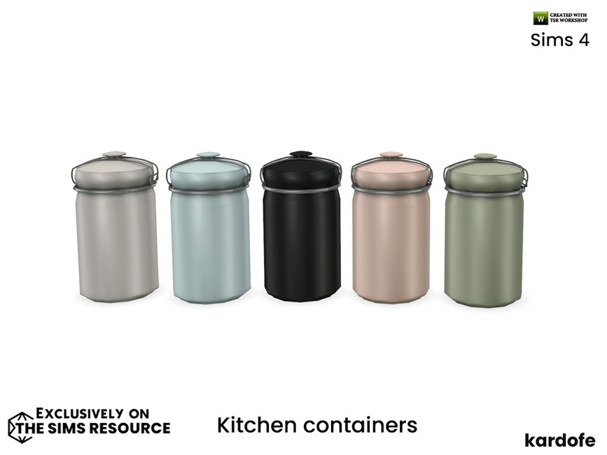 The Sims Resource - kardofe_Kitchen containers_Sealed canister