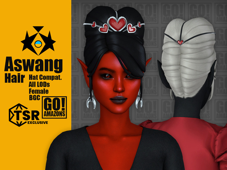 The Sims Resource - Aswang Hair
