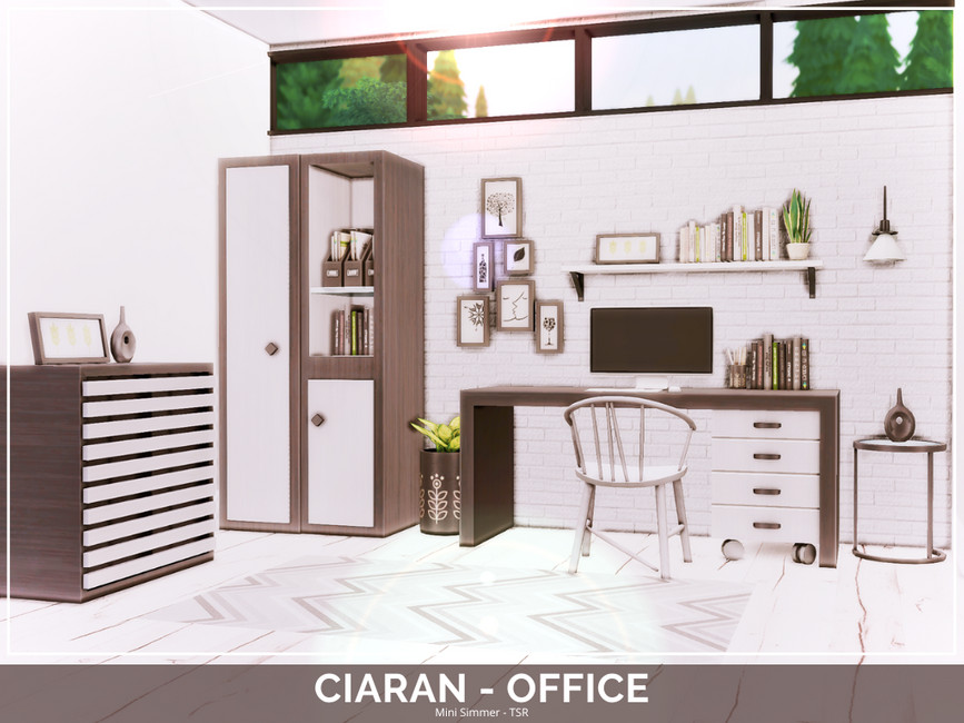 The Sims Resource - Ciaran Office - TSR only CC