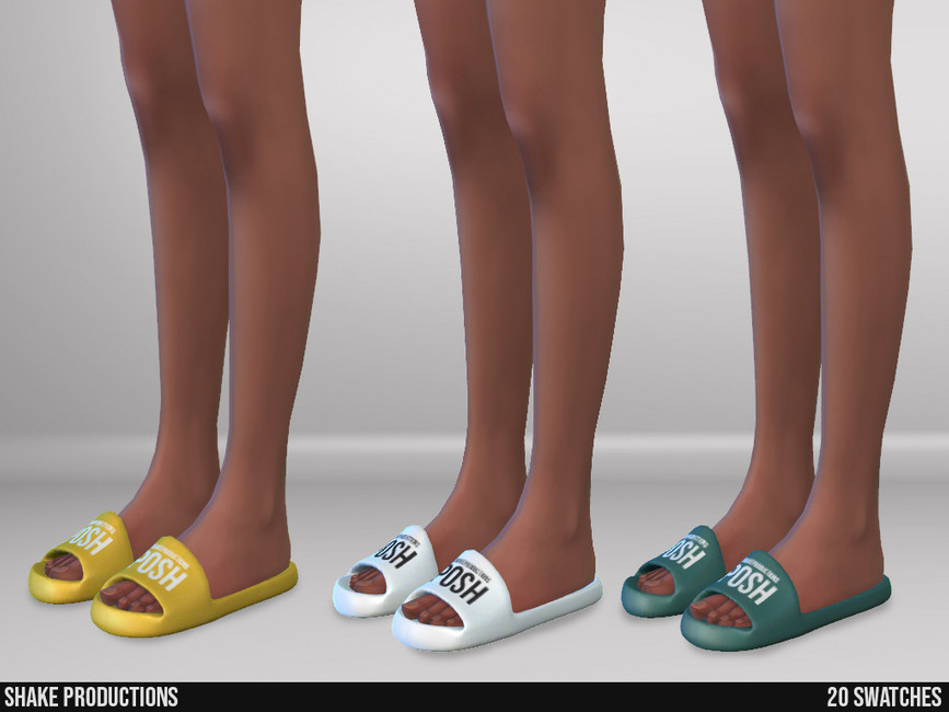 The Sims Resource - 950 - Slippers (Female)