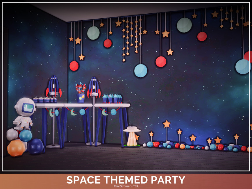 The Sims Resource - Space themed Party - TSR only CC