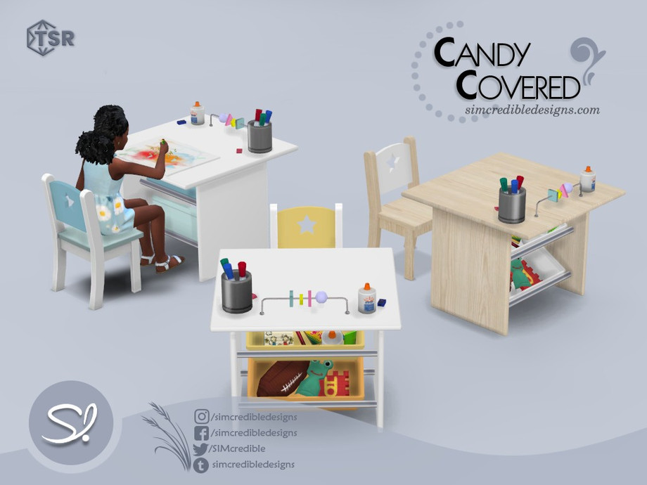 The Sims Resource - Candy Covered Activity Table