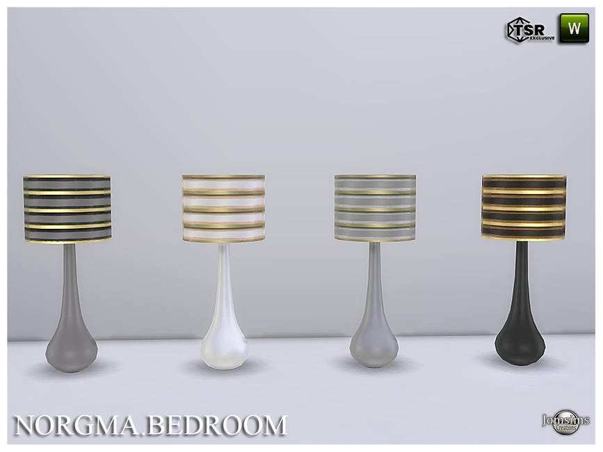 The Sims Resource - Norgma table lamp