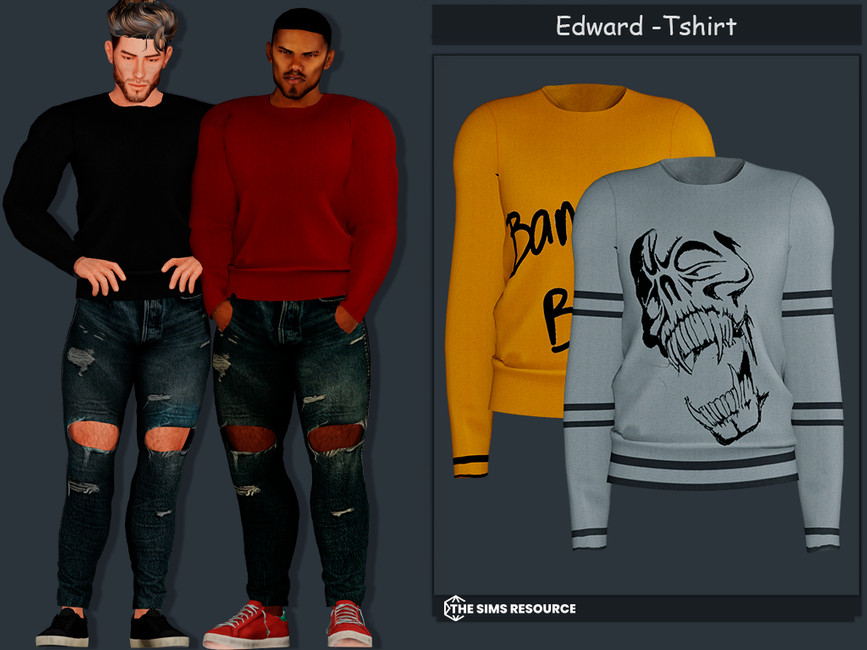 The Sims Resource - Edward T-shirt