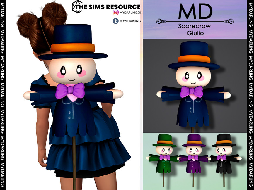 The Sims Resource - Scarecrow Giulio Toddler