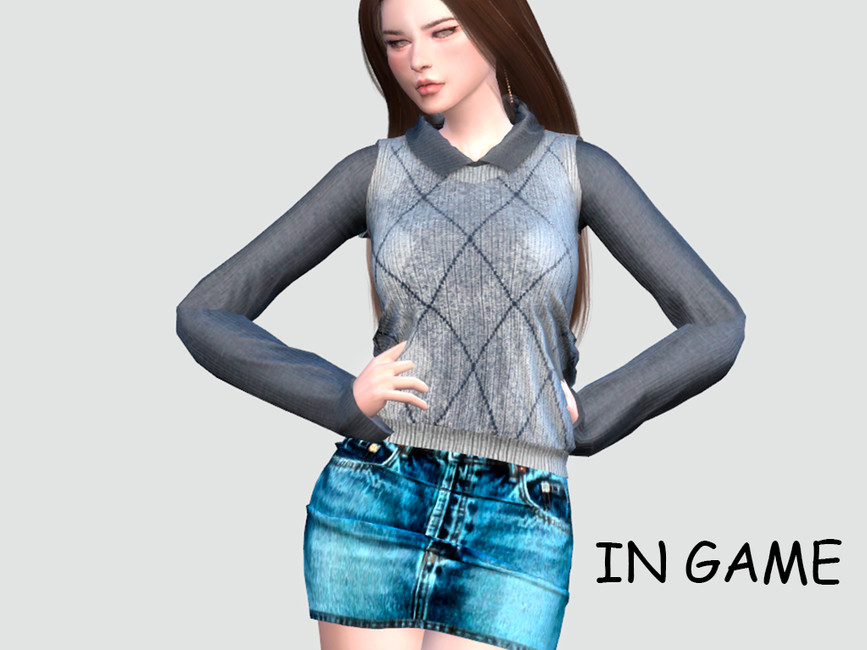 The Sims Resource - Georgia Top