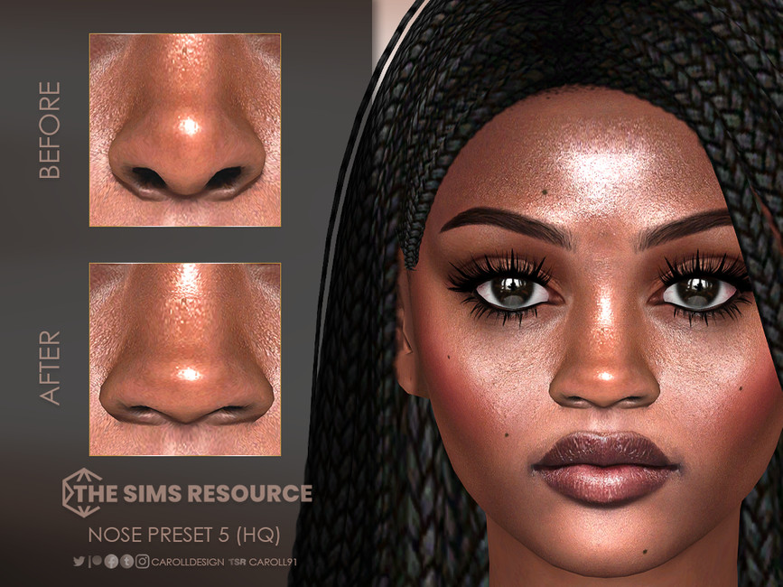 The Sims Resource - Nose Preset 5 (HQ)