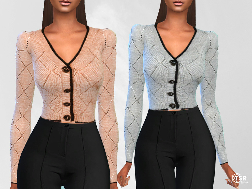 The Sims Resource - Winter Stylish Cardigans