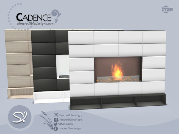 The Sims Resource - Cadence fireplace