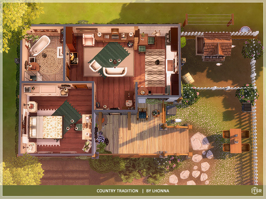 The Sims Resource - Country Tradition /No CC/
