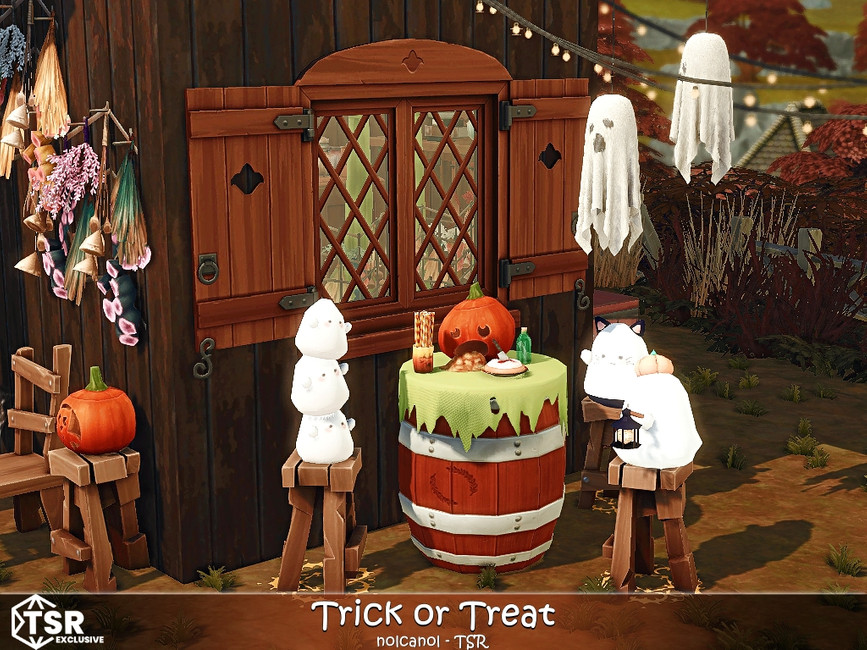 The Sims Resource - Trick or Treat / TSR CC Only