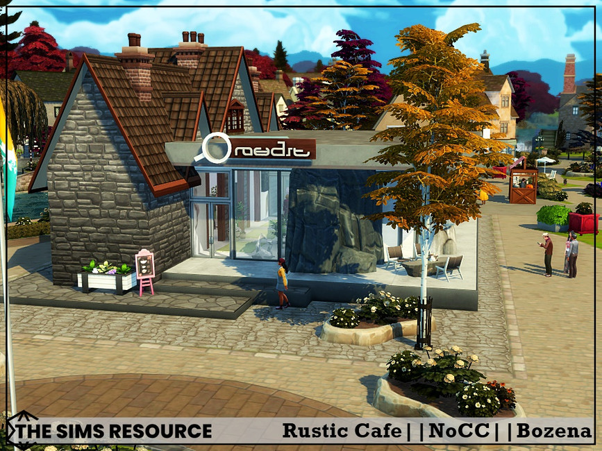 The Sims Resource - Rustic Cafe