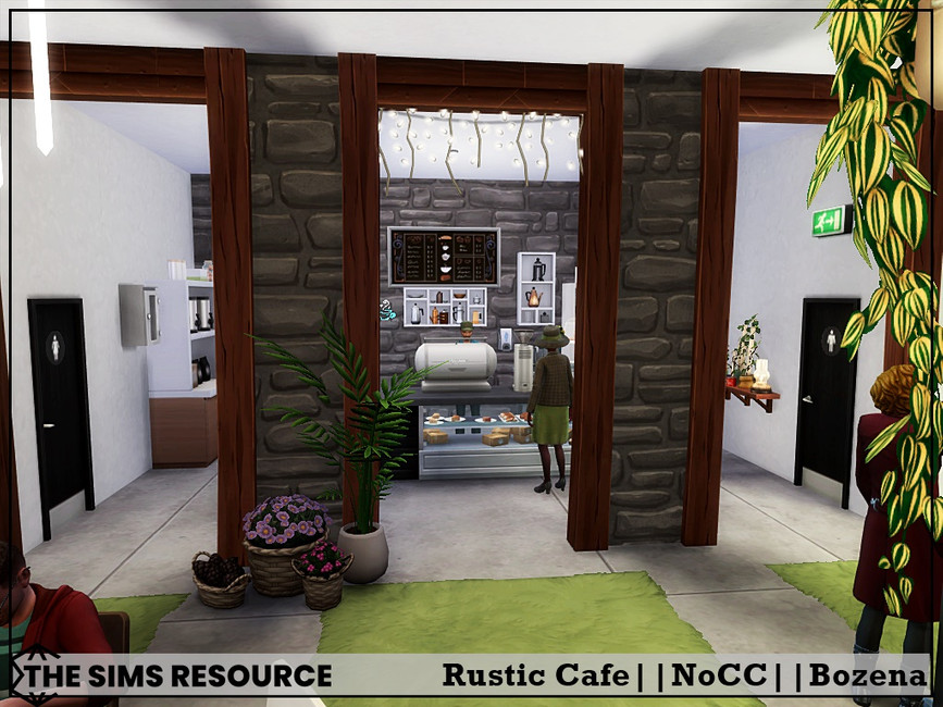 The Sims Resource - Rustic Cafe