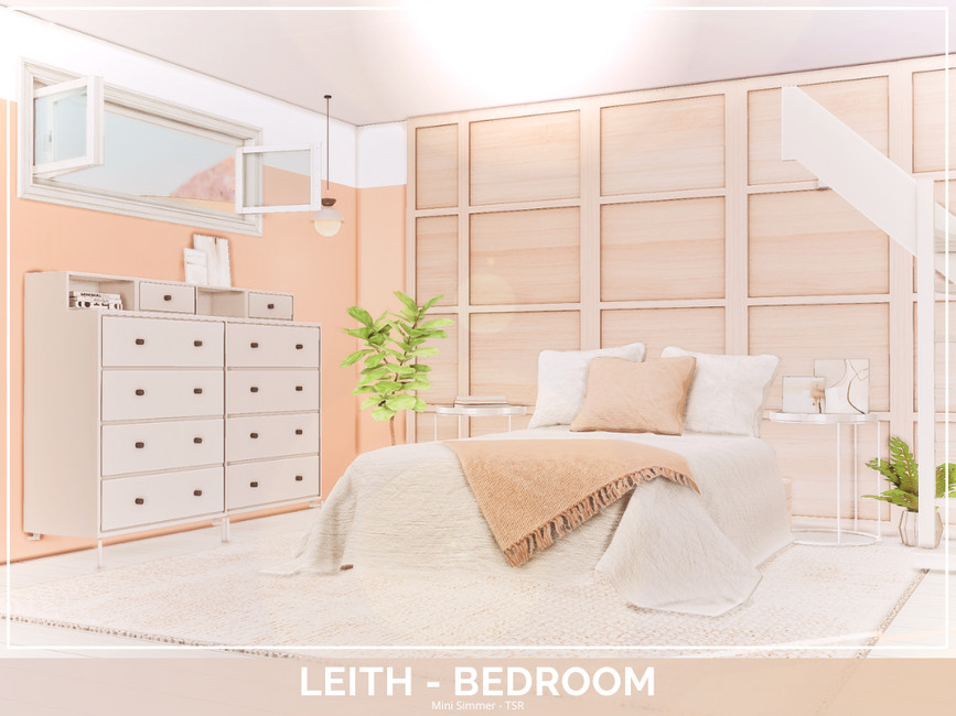 The Sims Resource - Leith Bedroom - TSR only CC