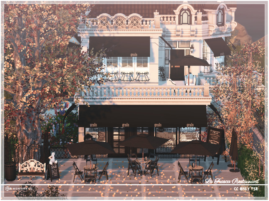 The Sims Resource - La Frasca Restaurant CC only TSR