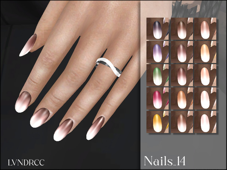 The Sims Resource - Nails_14