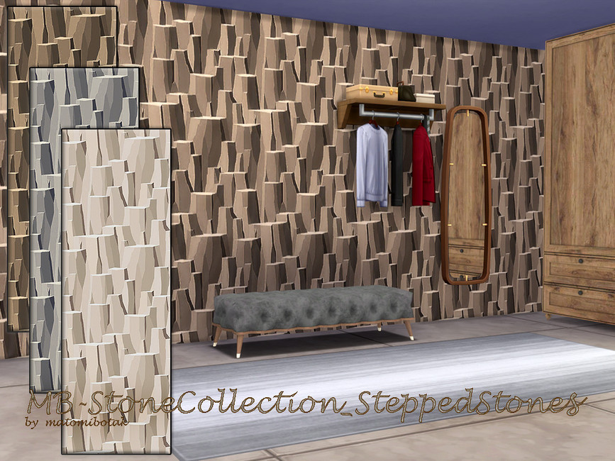 The Sims Resource - Stone Collection Stepped Stones