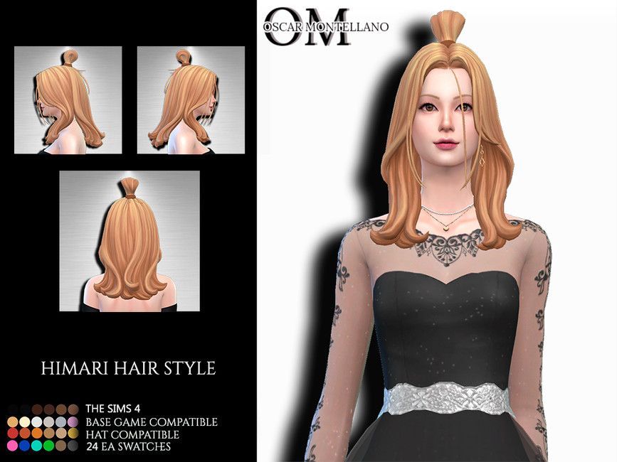 The Sims Resource - Himari Hair Style