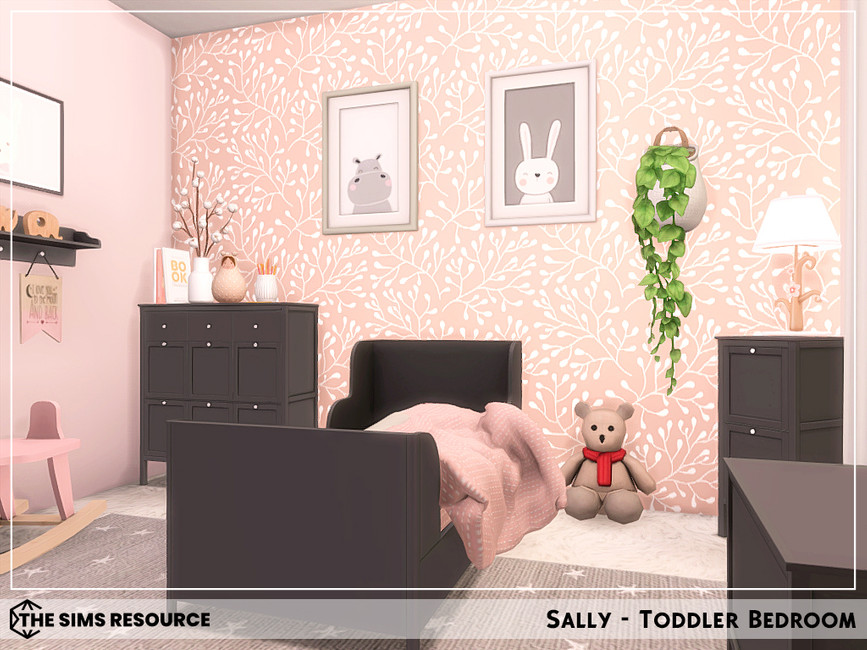 The Sims Resource - Sally - Toddler Bedroom (TSR CC Only)
