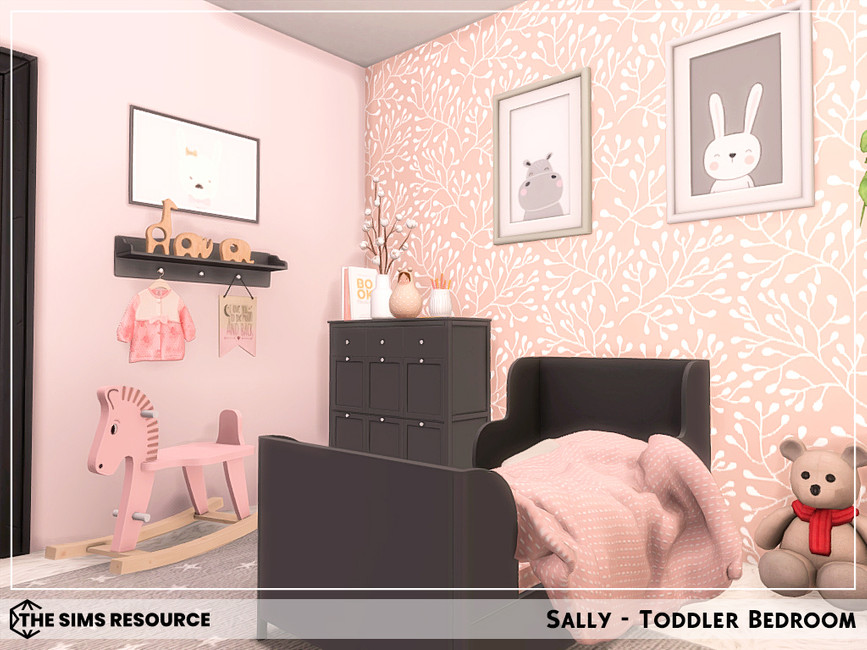 The Sims Resource - Sally - Toddler Bedroom (TSR CC Only)