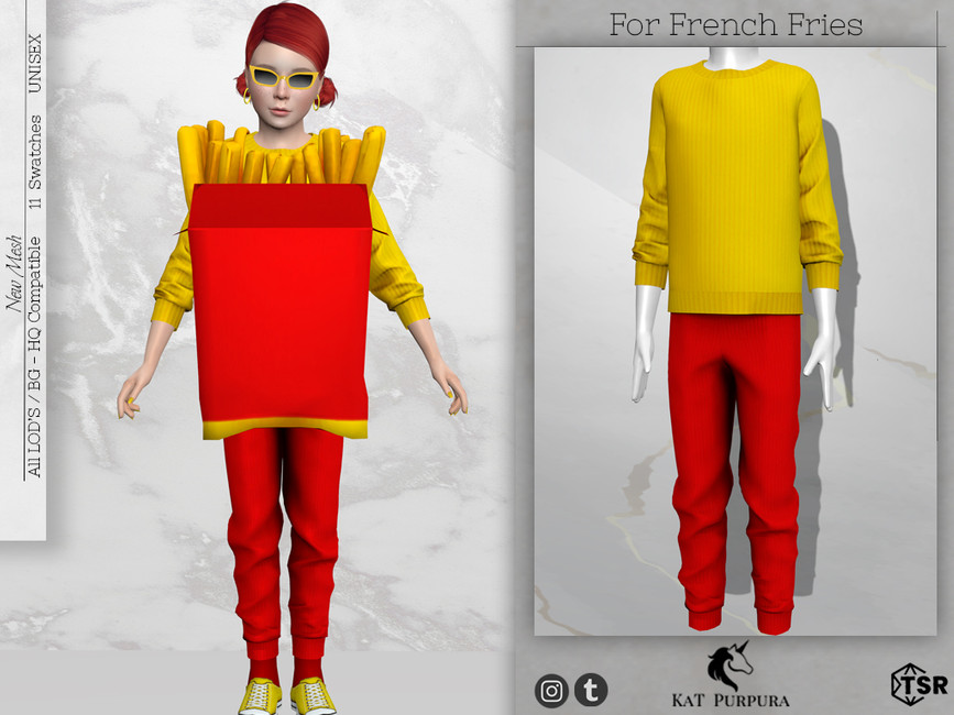 The Sims Resource - For French Fries