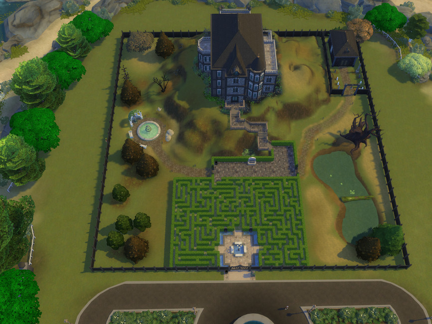 The Sims Resource - Langley Manor *Haunted*