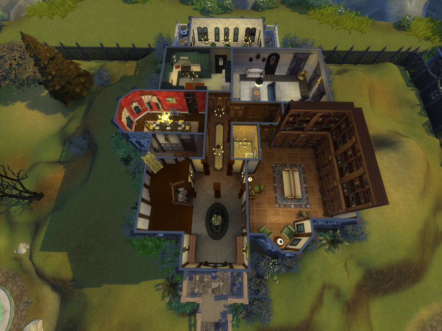 The Sims Resource - Langley Manor *Haunted*