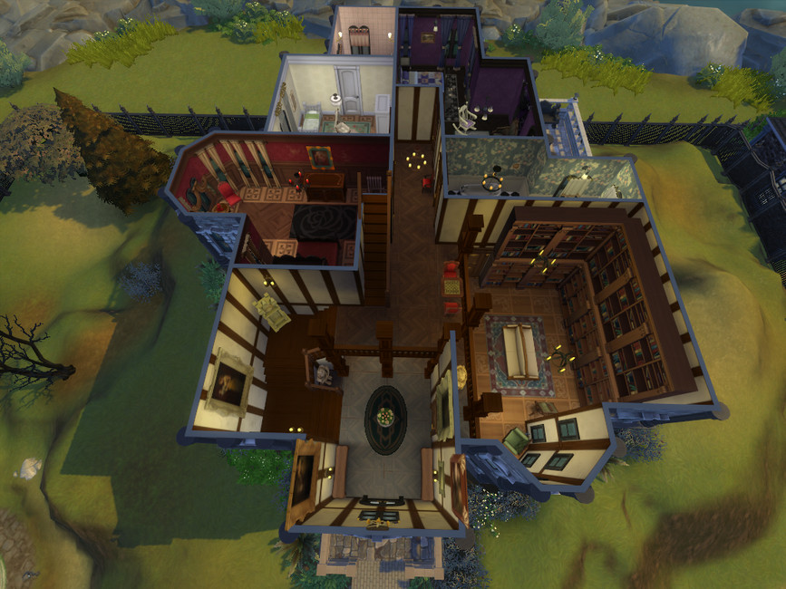 The Sims Resource - Langley Manor *Haunted*