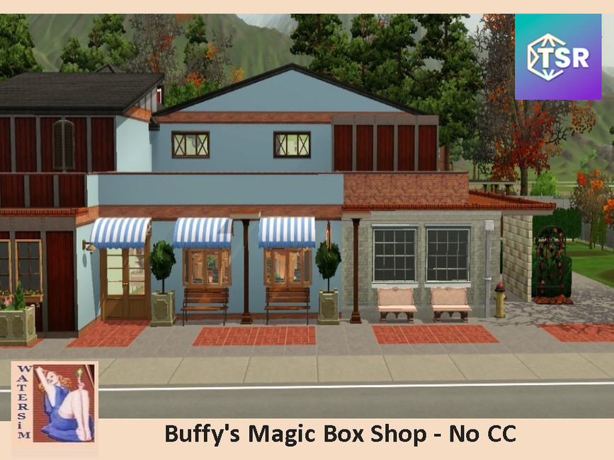 The Sims Resource - ws Elexier Shop Magic Box - No CC