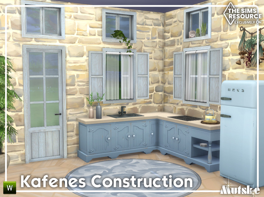 The Sims Resource - Kafenes Construction Set Part 1 Counter