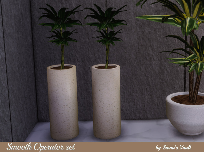 The Sims Resource - Smooth Operator set Plant pot 02