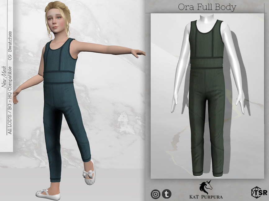 The Sims Resource - Ora Full Body