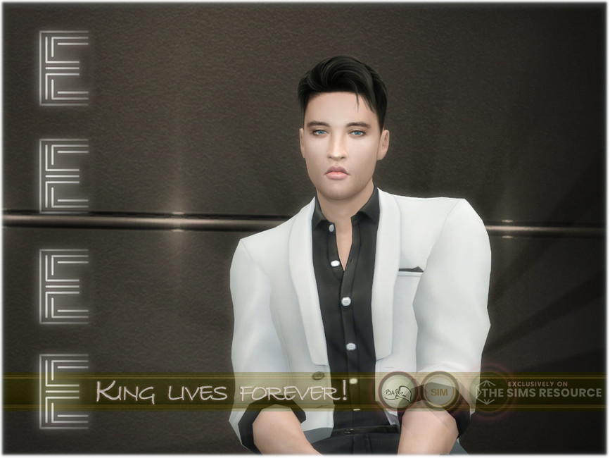 The Sims Resource - SIM Elvis Presley (inspiration)
