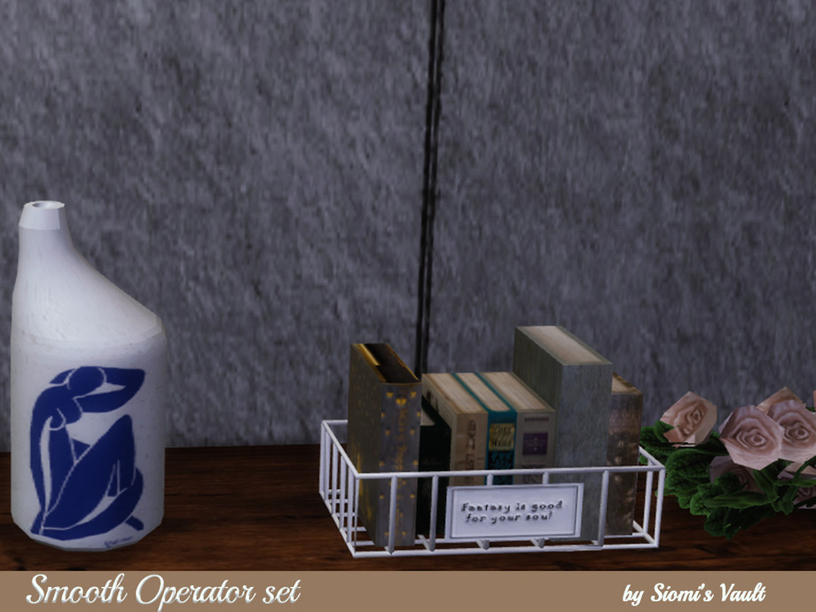 The Sims Resource | Smooth Operator set Books
