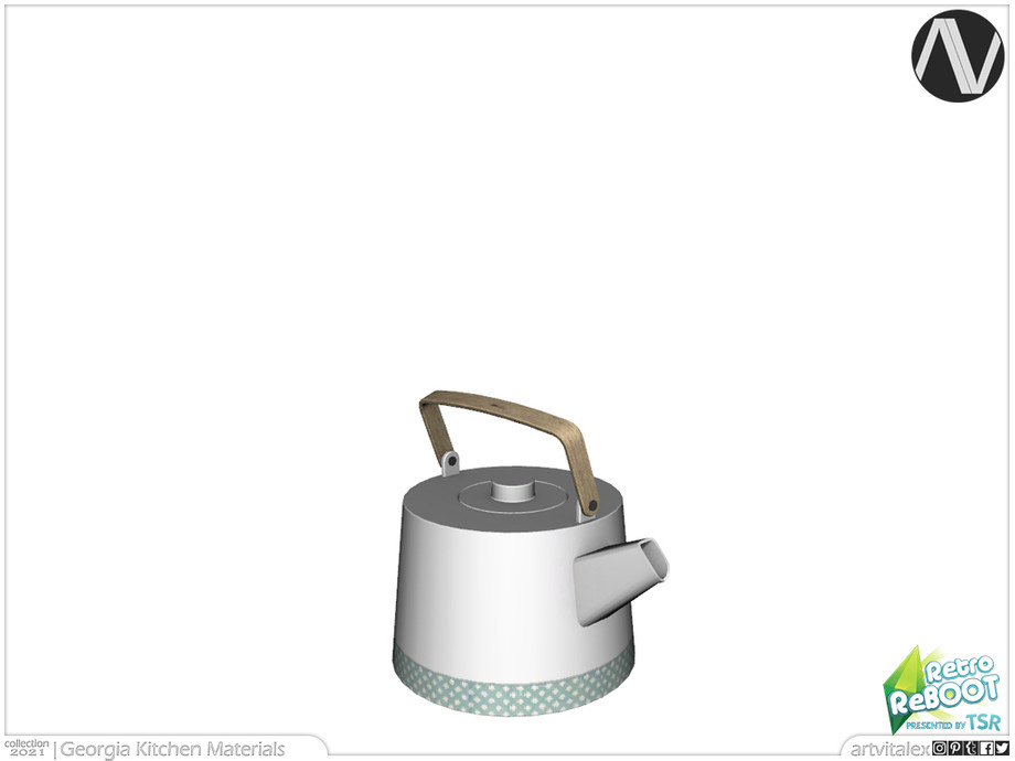 The Sims Resource | Retro ReBOOT | Georgia Teapot