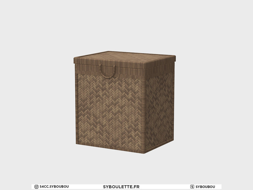 The Sims Resource - Millennial - Wicker Side table