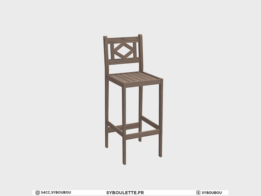 The Sims Resource - Millennial - Bar stool