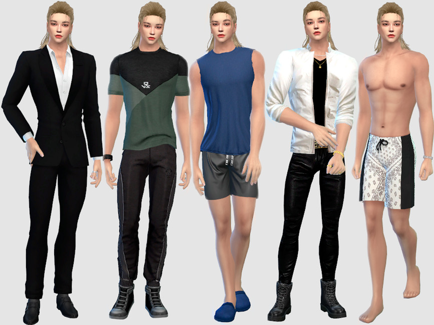 The Sims Resource - Sim inspired by Hyunjin (Stray Kids)