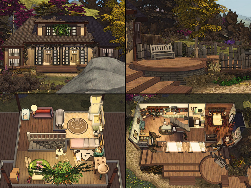 The Sims Resource - Wild Manor | noCC