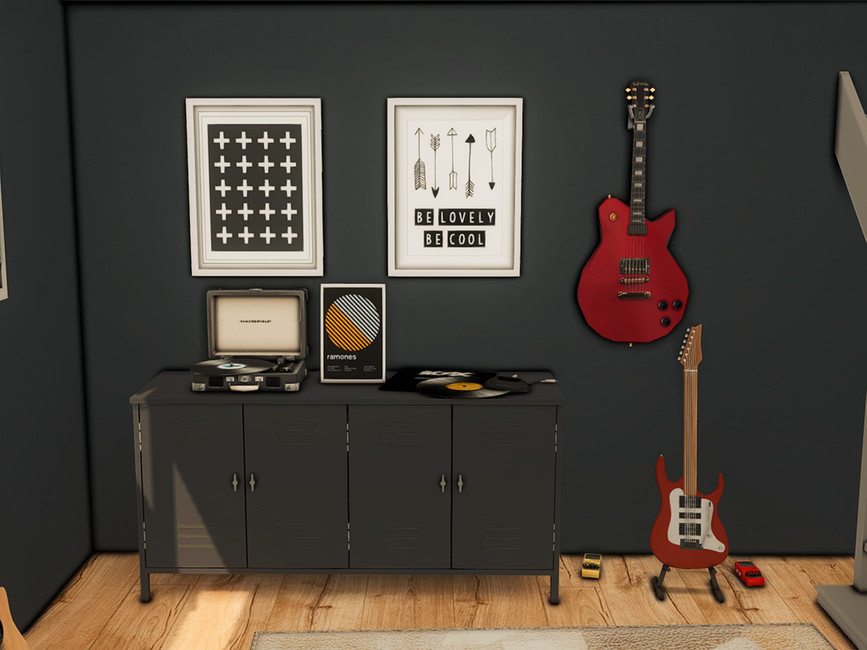 The Sims Resource - Delena Music Room (TSR only CC)
