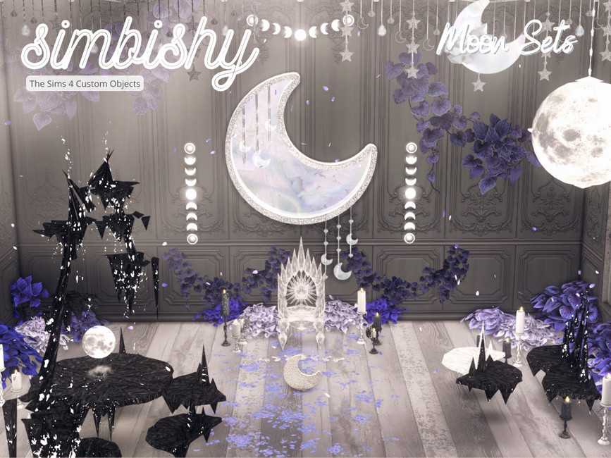The Sims Resource - Moon Set 1 - Furniture