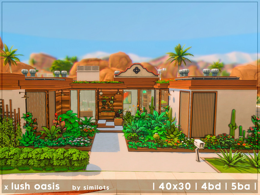 The Sims Resource - Lush oasis