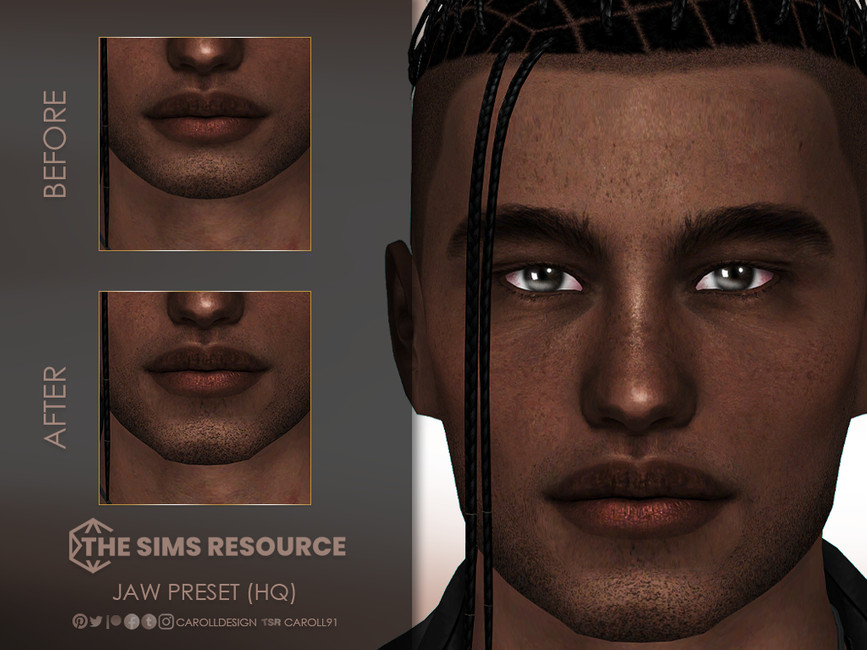 The Sims Resource - Jaw Preset (HQ)