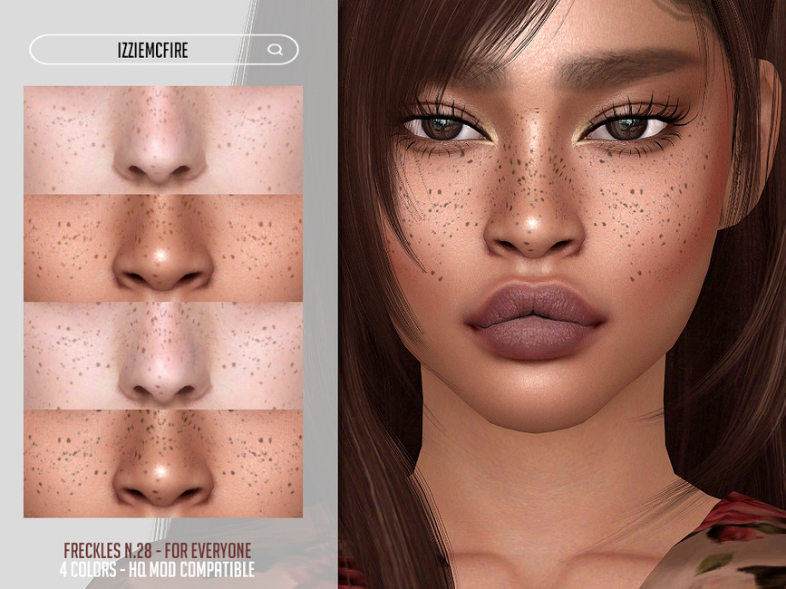 The Sims Resource - Freckles N.28