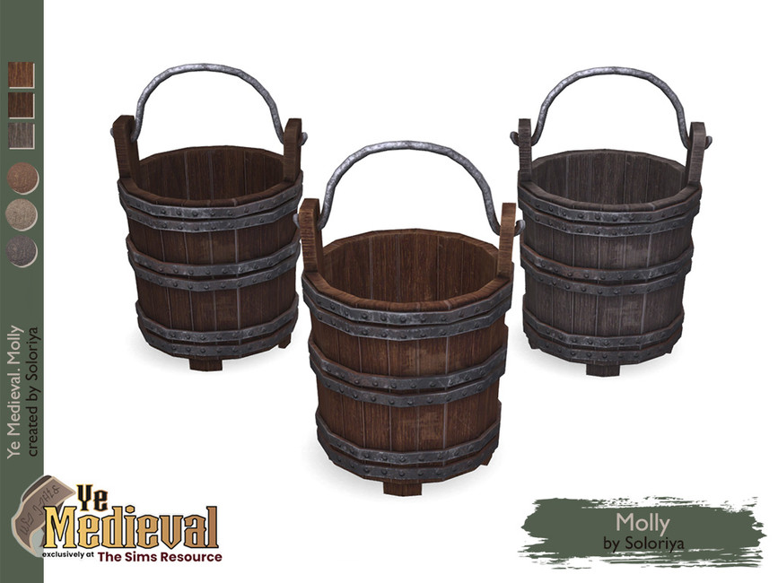 The Sims Resource - Ye Medieval. Molly. Bucket