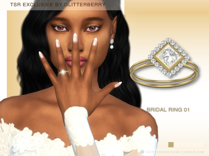 The Sims Resource - Bridal Ring 01