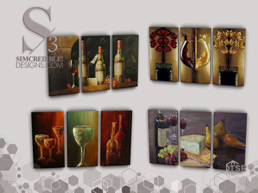 The Sims Resource - Fine Flavours Painting