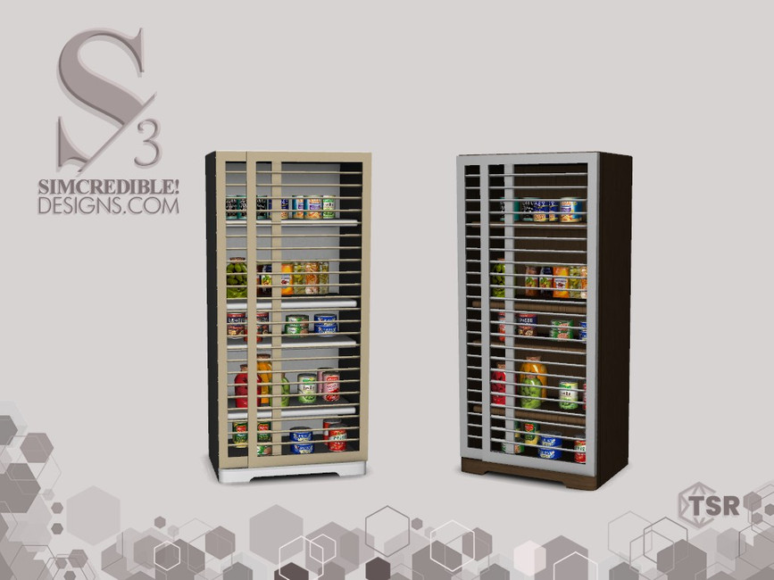 The Sims Resource - Form and Function Pantry [Fridge]